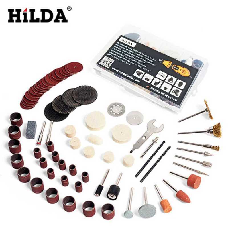 Promo Glo - Hilda Set Mata Bor Grinding Polishing Cutting Drill 92 Pcs ...