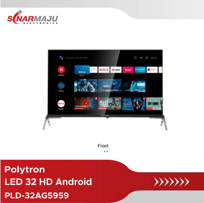 Jual Led Tv 32 Inch Polytron Hd Ready Android Tv Pld-32ag5959 Pld32ag5959 Di Seller Sinarmaju ...