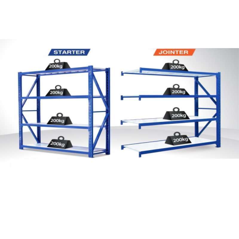 Jual Jointer Rack Gudang Heavy Duty Tinggi 2 Meter / Sambungan Rack ...