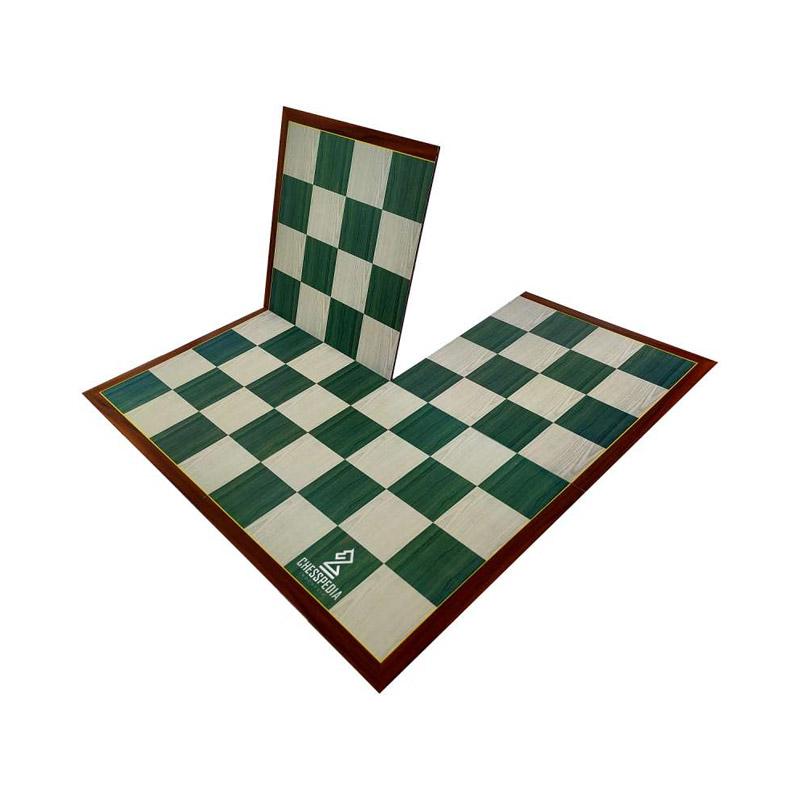 Jual Chesspedia Wood Standar Turnamen Percasi 4 Motif Papan Catur Lipat ...