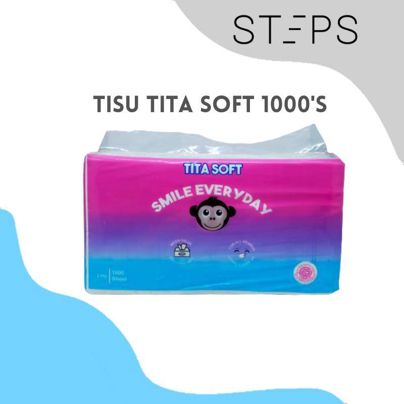 Jual Tisu Wajah Tisu muka Tita Soft 1000's / Tissue facial 1000'Sheet ...