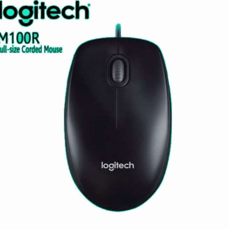 Jual Logitech Mouse M100r Optical Wired Mouse - Original Di Seller Klik ...