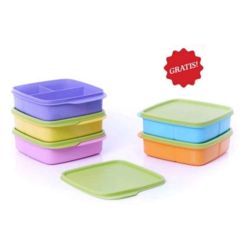 Promo Tupperware Kotak makan lolly tup (4pcs) Diskon 26% di Seller ...