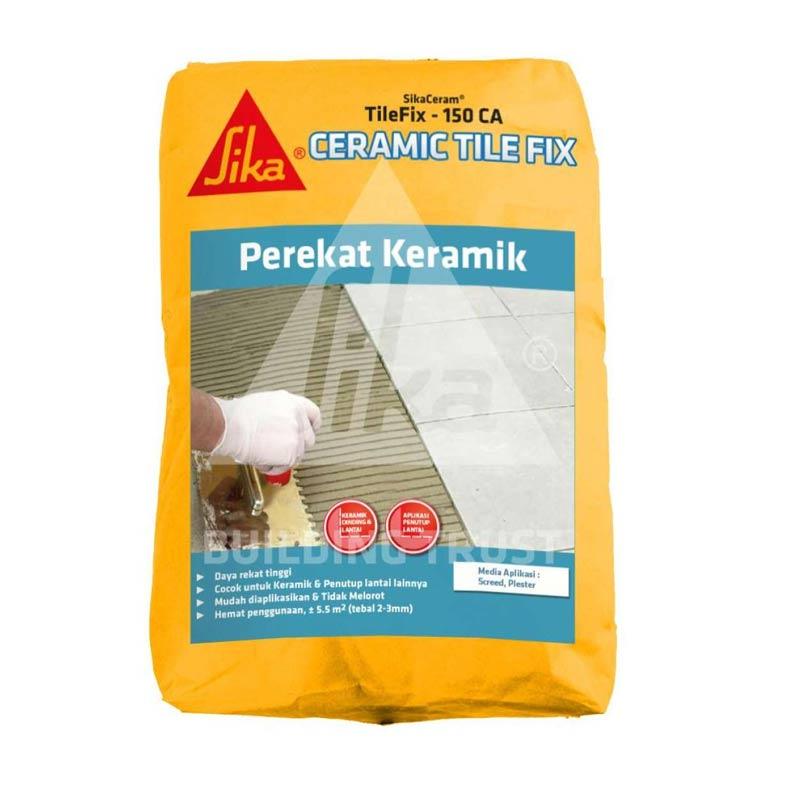 Jual Sikaceram 150ca Mortar Lem Perekat Keramik Lantai Dinding 25 Kg Di ...
