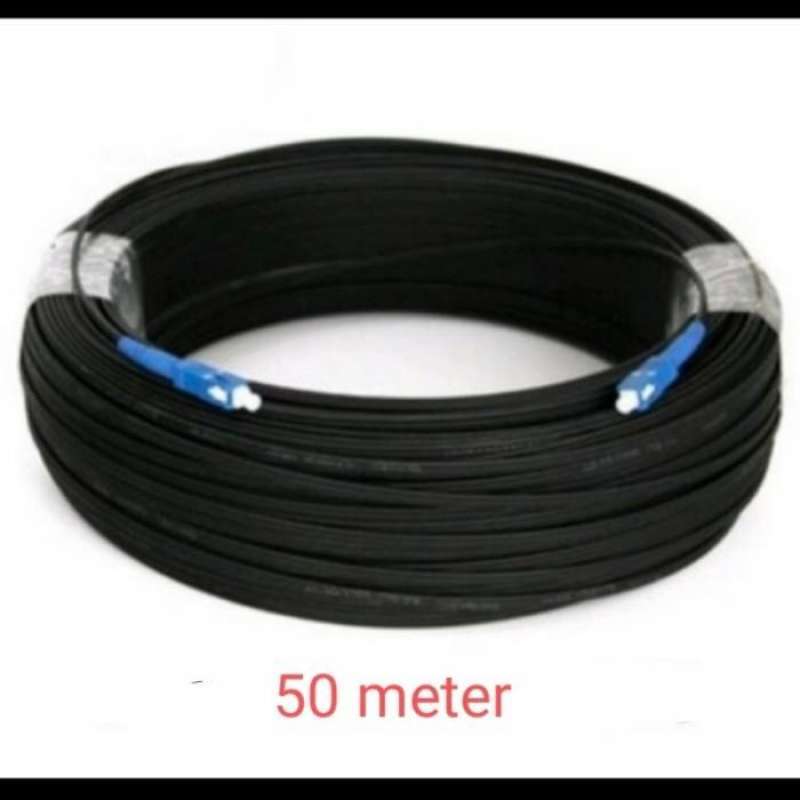 Jual NETLINE KABEL FO FIBER OPTIC SC SINGLE MODE 50 METER di Seller ...