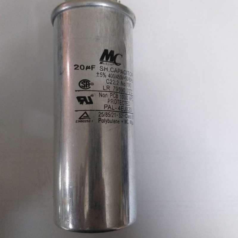 Jual Kapasitor Ac 20 Mikro Merk Mc di Seller SAKURA GALERY - Kota ...