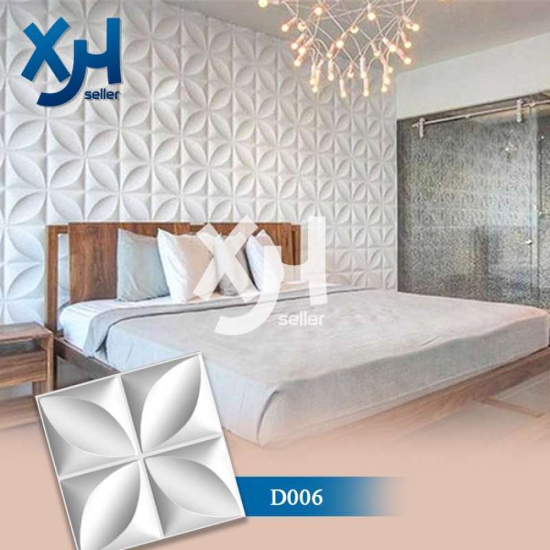 Jual Wall Panel 3d Pvc Wallpaper Dinding Ornamen Dinding 50cm- D006 Di ...