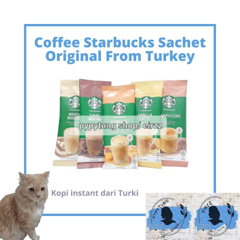 Jual Coffee Starbucks Sachet Original From Turkey | Kopi Starbucks ...