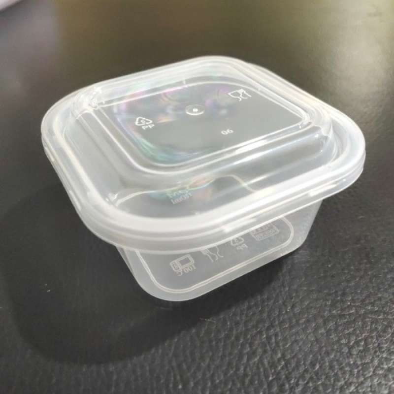 Promo THINWALL DM 120 ML SQUARE MINI - 120ML SQ MINI - 500 SET Diskon ...