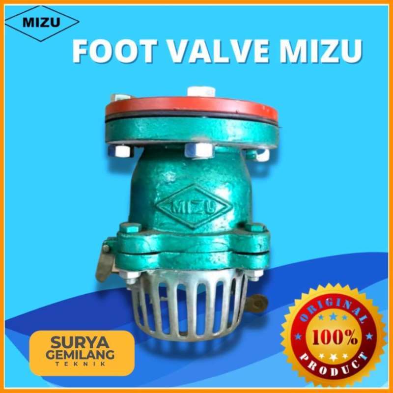 Jual Foot Valve Mizu Jis 10k 10 ( 10 inch ) Flange ; Cast iron di ...