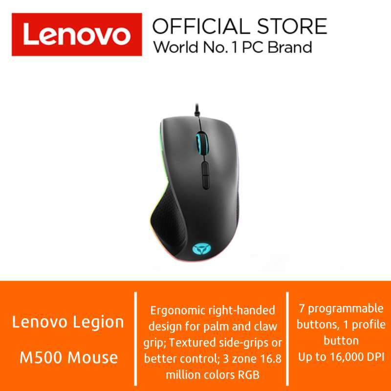 Promo Lenovo Legion M500 RGB Gaming Mouse Diskon 26% di Seller Lenovo ...