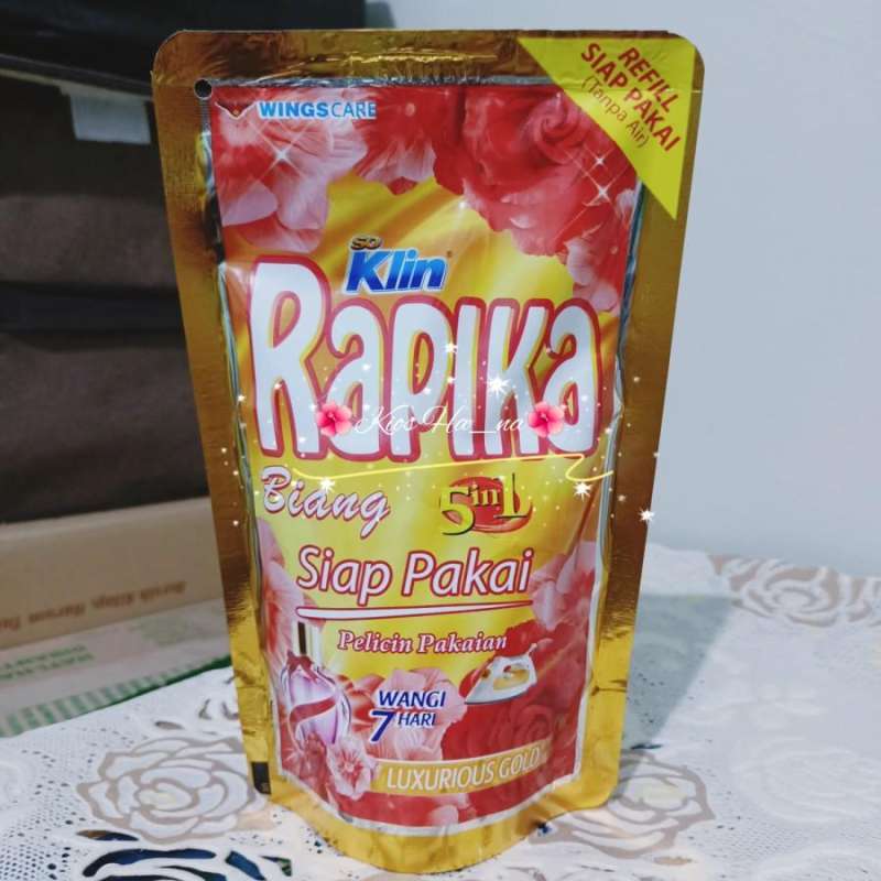 Jual Rapika biang 5 IN 1 siap pakai refill 250ml soklin di Seller kios ...