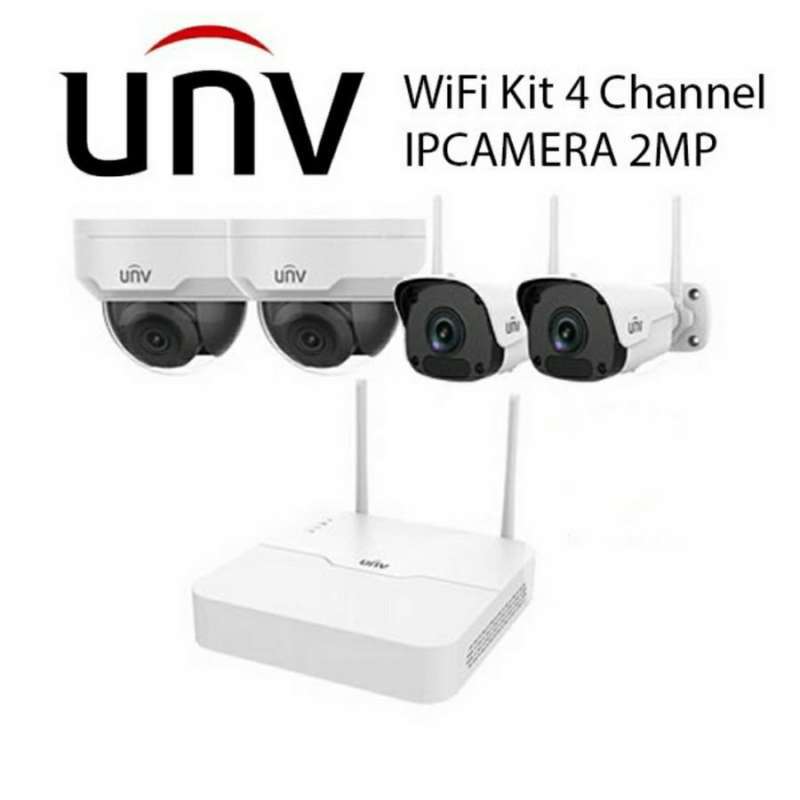 Jual Unv Wifi Kit 4ch 2mp Ultra Hd H.265 Di Seller Semedan - Sidorejo ...