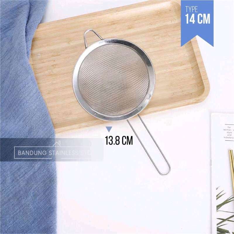 Jual Saringan Minyak tepung Kopi Teh goreng Ceko stainless Serok ...