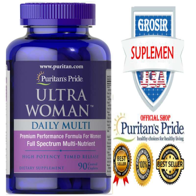 Jual Abc Plus Multivitamin & Multi-mineral - 100tab Puritan Usa - Vitk2 ...