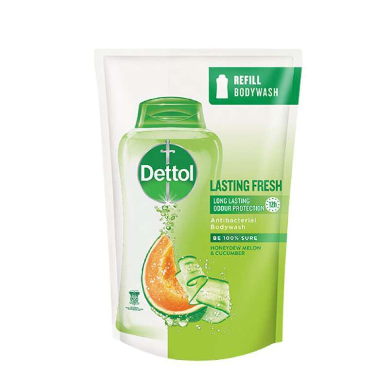 Jual DETTOL BODY WASH LASTING FRESH POUCH 410 ML di Seller Hypermart ...
