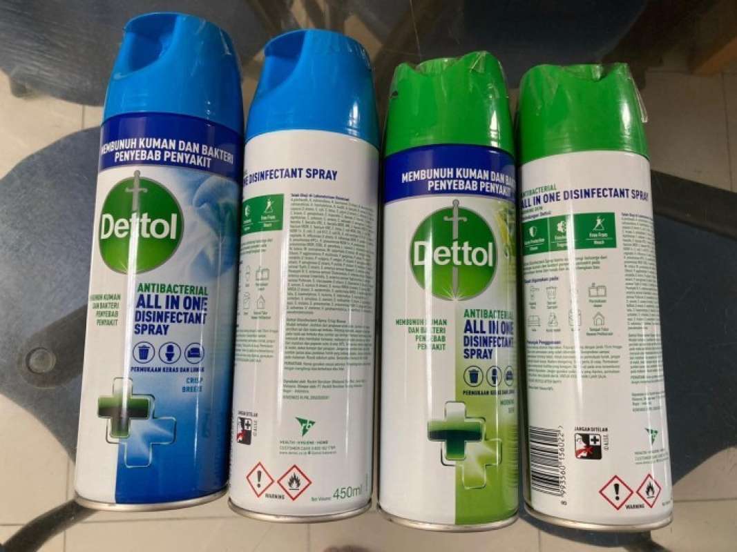 Promo Dettol Desinfectant Desinfektan Spray 450 ML Morning Dew Hijau ...