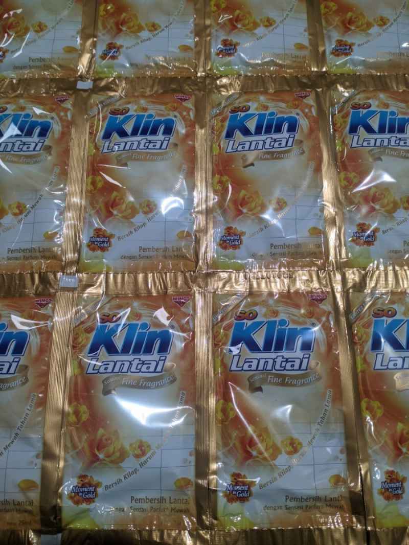Jual So Klin Lantai 24 Sachet 25 ml di Seller satuduastore - Kota ...