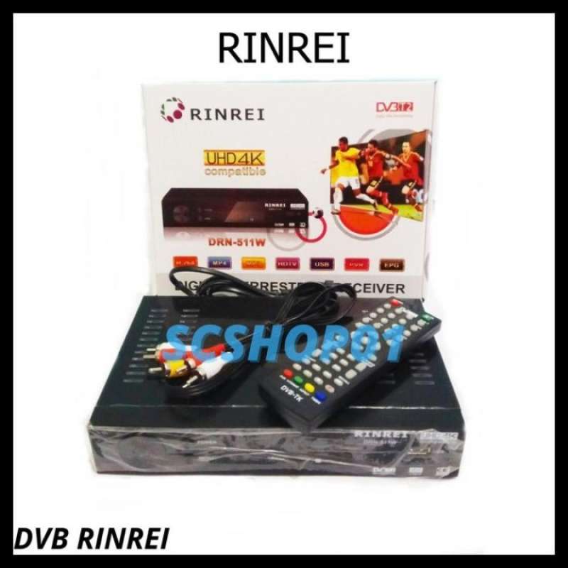 Jual Dvb T2 Set Top Box Digital Tv Receiver Rinrei Drn-511w / Dvb Rinrei - Hdmi3m Di Seller ...