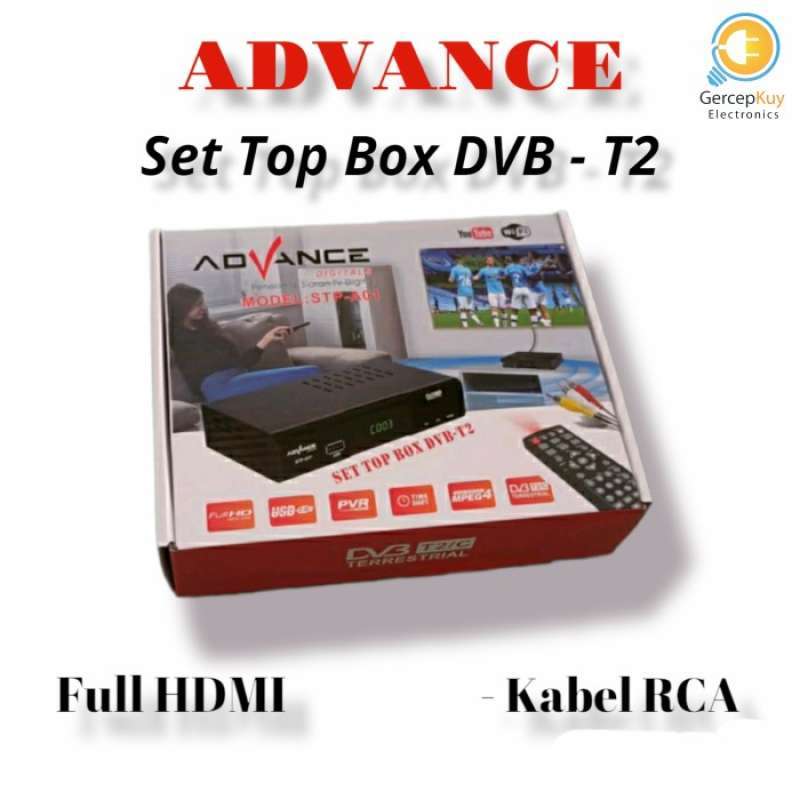 Jual Set Top Box DVB - T2 TV Digital ADVANCE di Seller SPRING ...