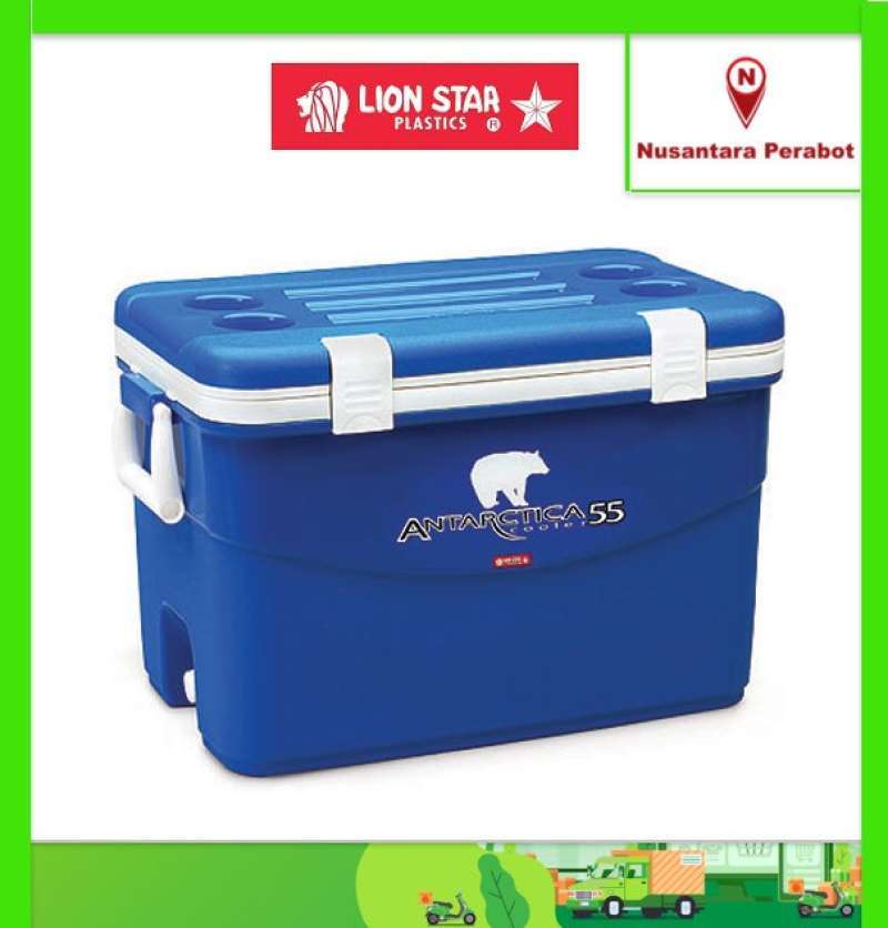 Jual LION STAR Antarctica Cooler Box 55 Lt (Penyimpan ES) - EKSPEDISI ...