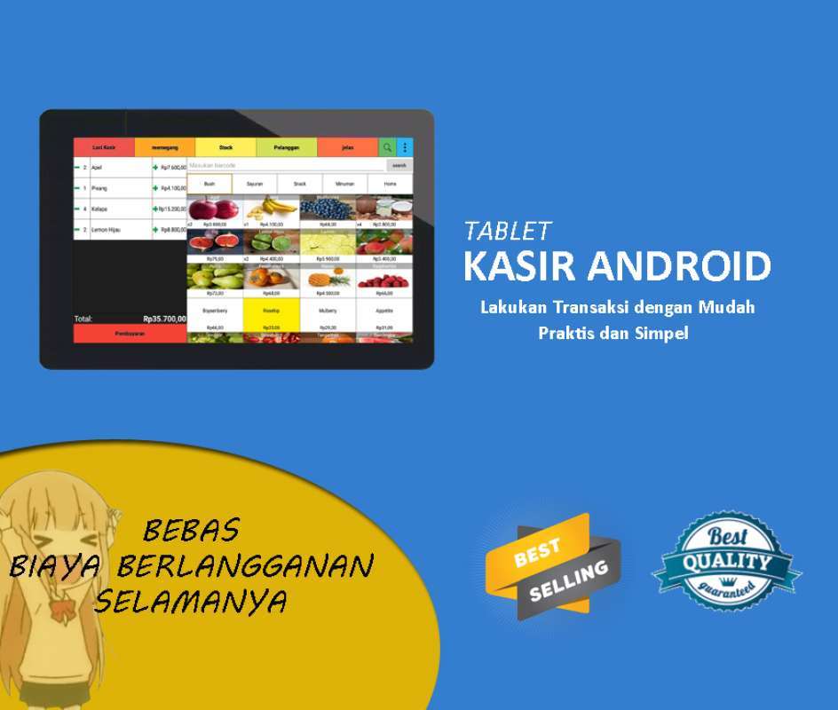 Jual Tablet Android Buat Toko Retail Spesifikasi Original, Murah ...