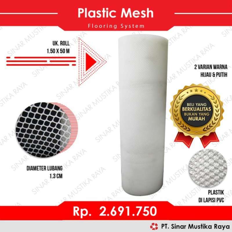 Jual Plastic Mesh Untuk Lantai Pijakan Ayam, Dll - Alat Ternak Ayam ...