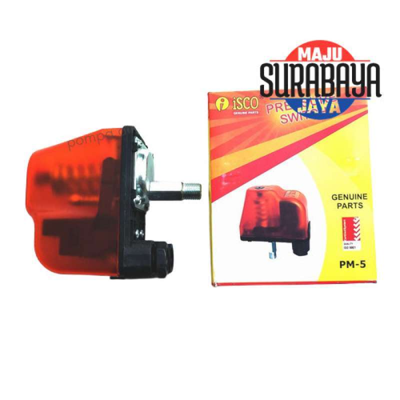 Jual OTOMATIS PRESSURE SWITCH POMPA AIR JET PUMP MODEL PM 5 ISCO di Seller Maju Jaya Surabaya ...