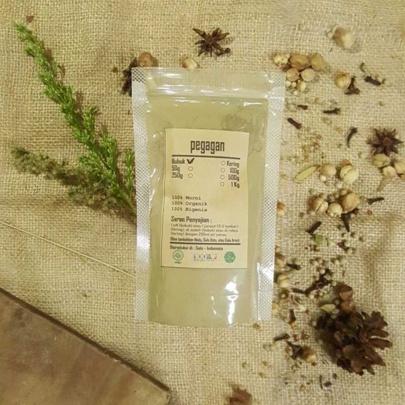 Promo PEGAGAN BUBUK 1 KG - Centella Asiatica - MURNI - BAHAN MASKER ...