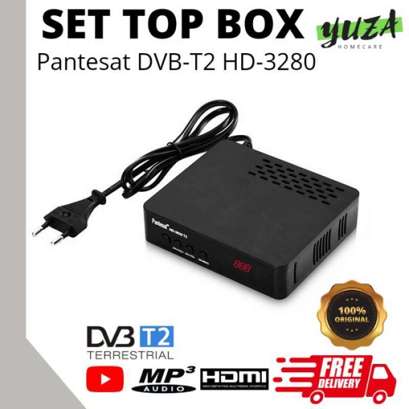 Jual Set Top Box TV Digital Dekoder DVB-T2 - PANTESAT HD-3820 ORIGINAL ...