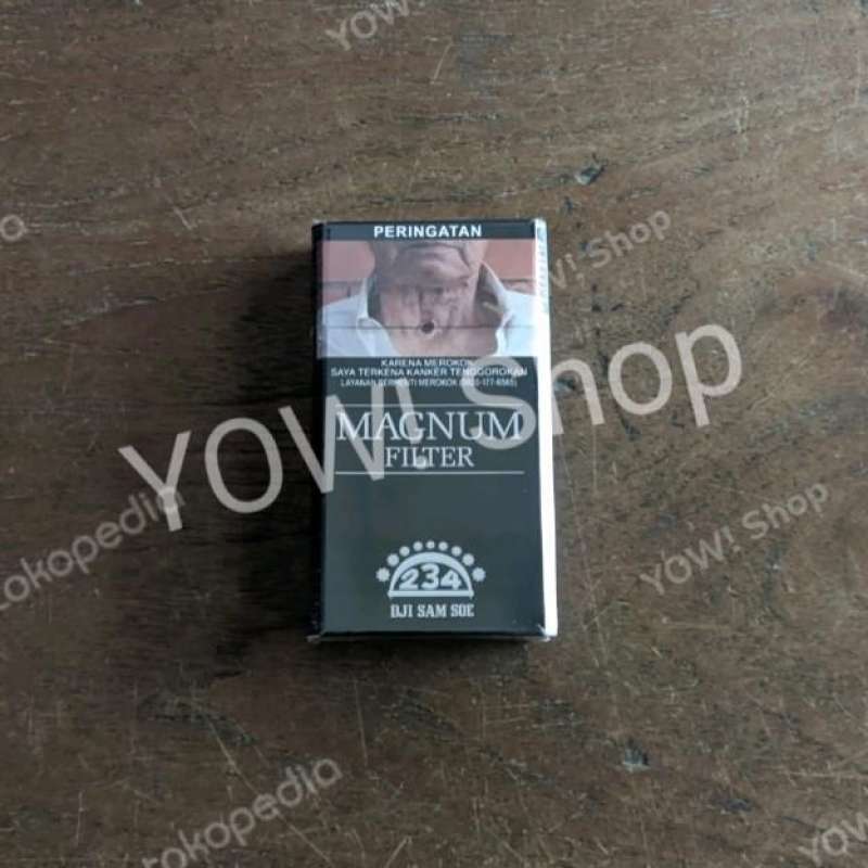 Jual Rokok 234 Magnum Filter Hitam isi 12 batang /pack /bungkus di ...