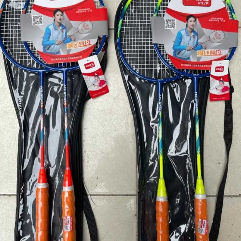 Promo RAKET BADMINTON ISI 2 TERUSAN HS 505 COCOK UNTUK DEWASA DAN ANAK+ ...