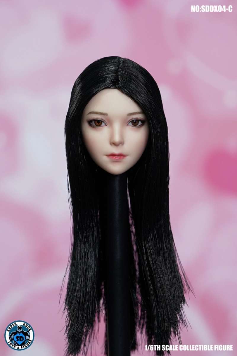 Promo Super Duck SDDX04 Female Head Sculpt u/ TBLeague Phicen Jiaoudoll ...