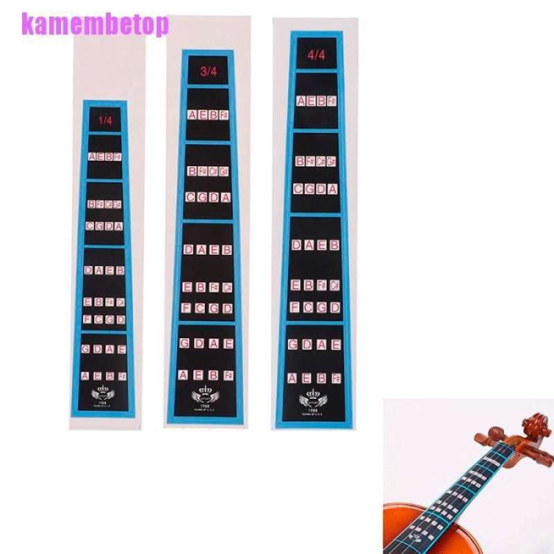 Promo Violin Fingerboard Sticker Fretboard Note Label Finge Chart ...