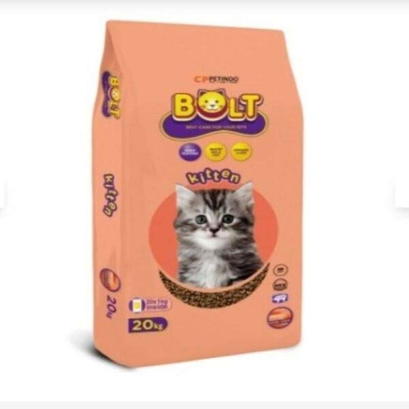 Jual Bolt Kitten Makanan Anak Kucing Kering / Dry Cat Kitten Food 1 Kg ...