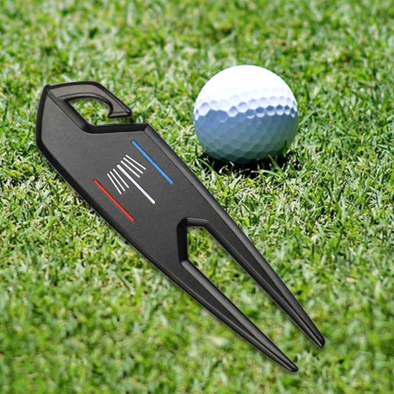 Jual Zinc Alloy Golf Fork Alignment Tool Double for Training Club ...
