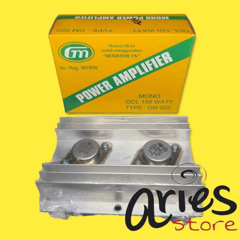 Jual KIT POWER MONO OCL 150 WATT GM 002 di Seller ARIES ELEKTRONIK ...