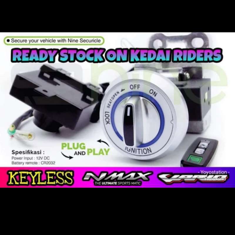 Jual Keyles Kunci Kontak Nmax Smartkey Nmax Vario di Seller Nizar Store ...