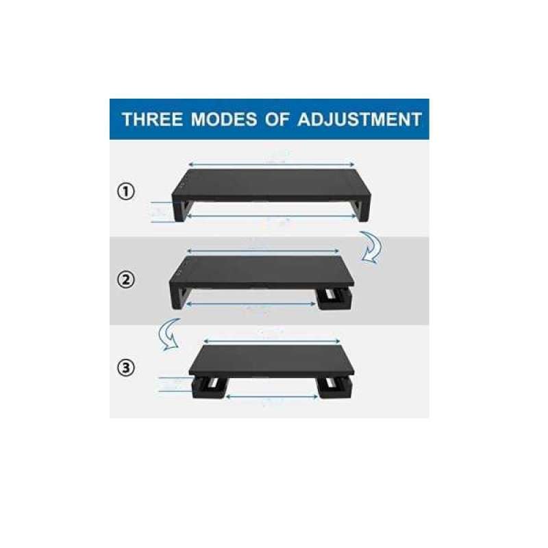 Jual Monitor Stand Meja Laptop Komputer Usb 3.0 And Charging Port Di ...