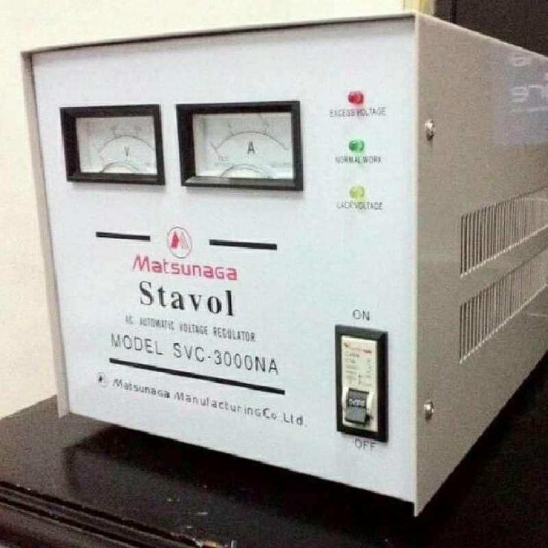 Jual stabilizer Matsunaga 3000w stavol SCV 3000N 3000 watt di Seller ...