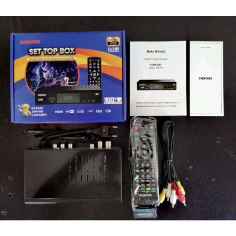 Jual Evercross Set Top Box Pro Tv Digital Receiver Full Hd Stb ...