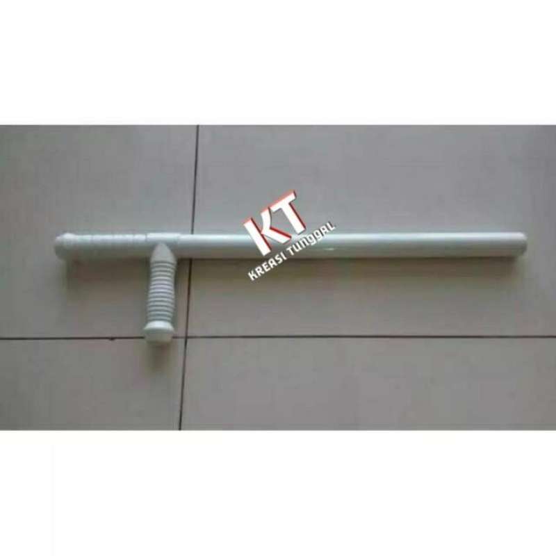 Jual Pentungan T Fiber Putih l Tongkat T Satpam Security di Seller ...