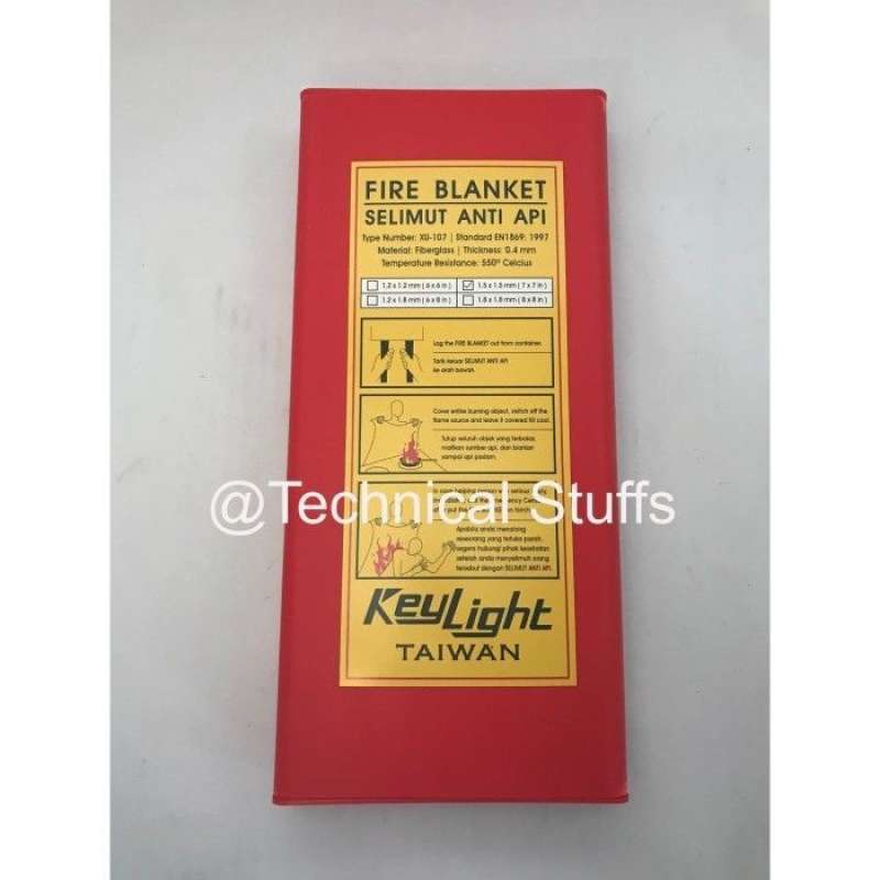 Jual Selimut Api 1,5 X 1,5 Meter / Fire Blanket / Pemadam Api ...