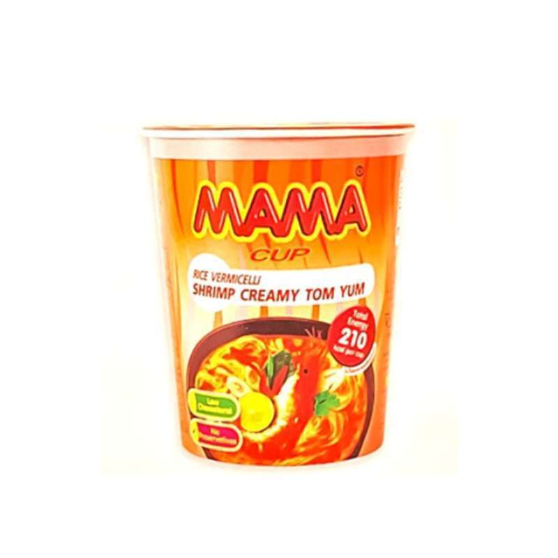 Jual Mama Rice Vermicelli Shrimp Creamy Tom Yum (Cup) 55G di Seller ...