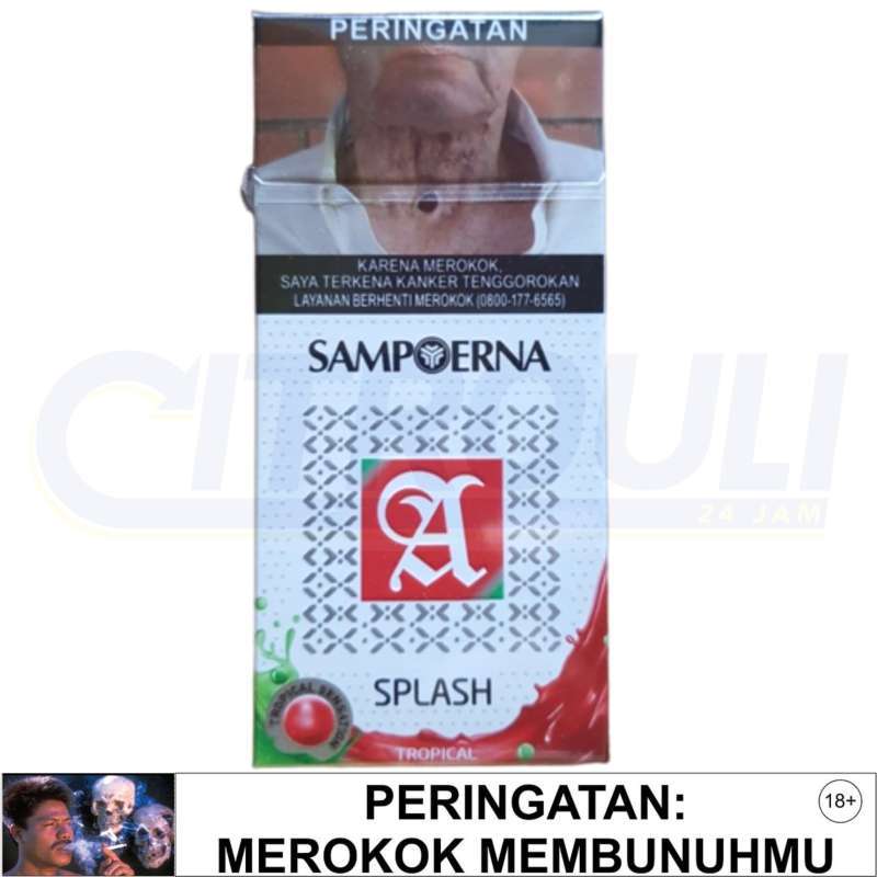 Jual Sampoerna A Splash Tropical 12 Di Seller Citrouli Swalayan ...