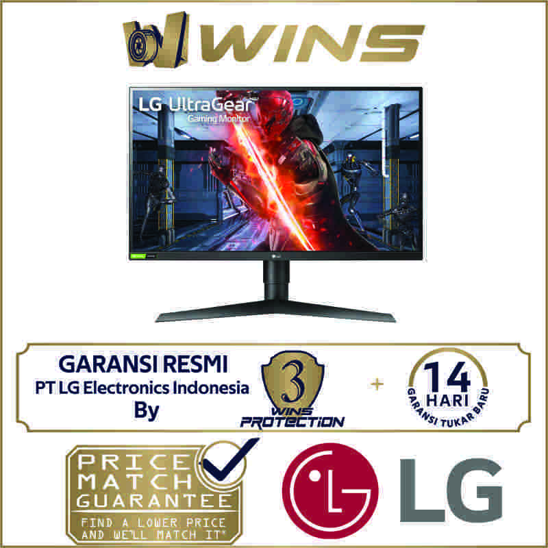 Jual Lg 27gn750-b Atid 27'' Ultragear Full Hd Ips Gaming Monitor G-sync ...