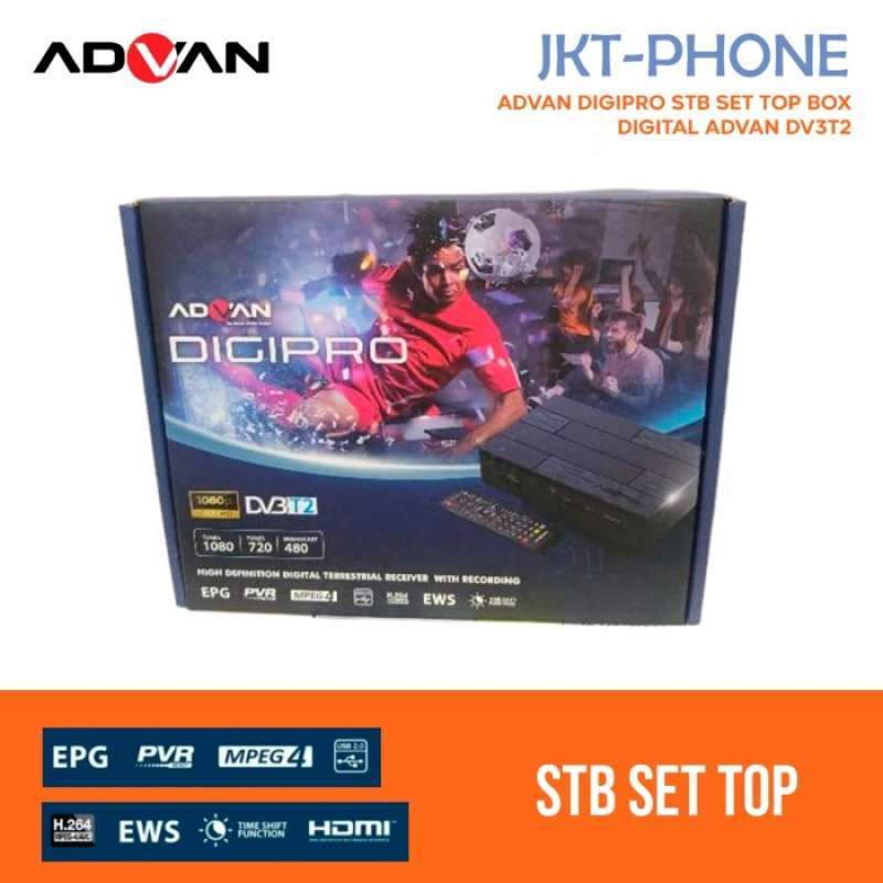 Promo ADVAN DIGIPRO SET TOP BOX TV DIGITAL DV3T2 FUll HD 1080P ORIGINAL ...