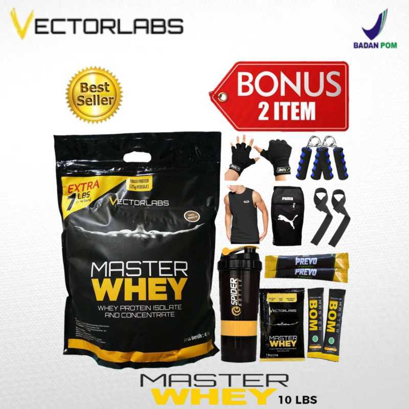 Promo Vectorlabs Master Whey Protein 11lbs Susu Whey Protein Isolate ...