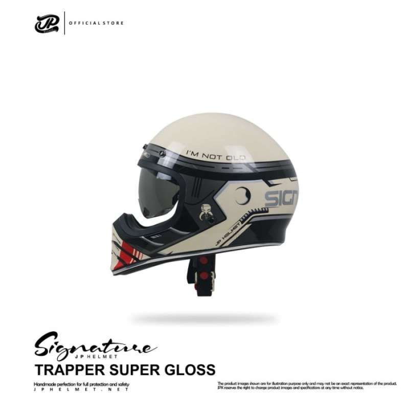 Promo Helm JP Retro Signature SG 11 - Trapper Diskon 50% di Seller Bengkel Smart - Kedoya Utara ...