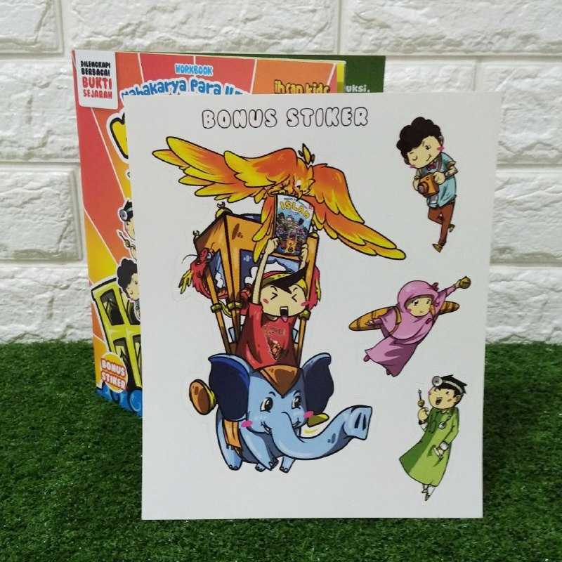 Jual Workbook Mahakarya Para Ilmuwan Muslim Di Dunia - Bonus Sticker Di ...
